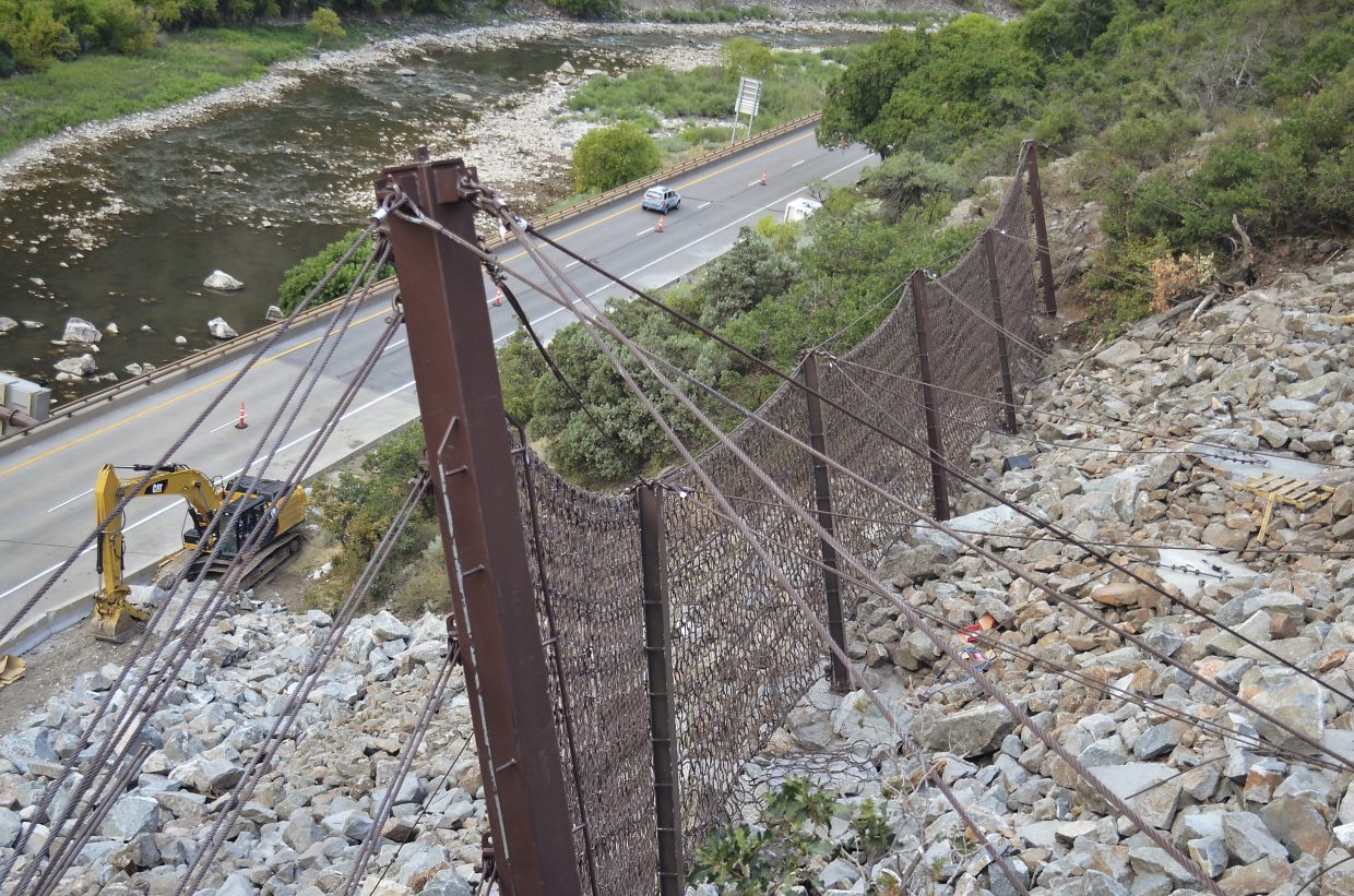 Canyon rockfall work nearing completion | PostIndependent.com